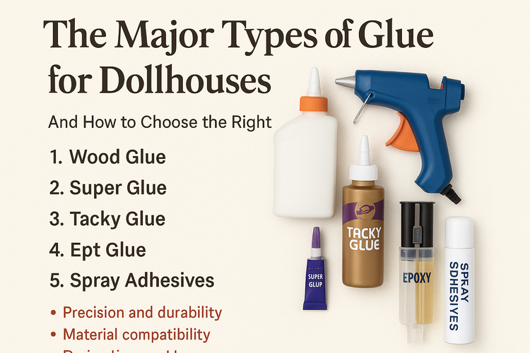 The Major Types of Glue for Miniature Dollhouses (And How to Choose th ...